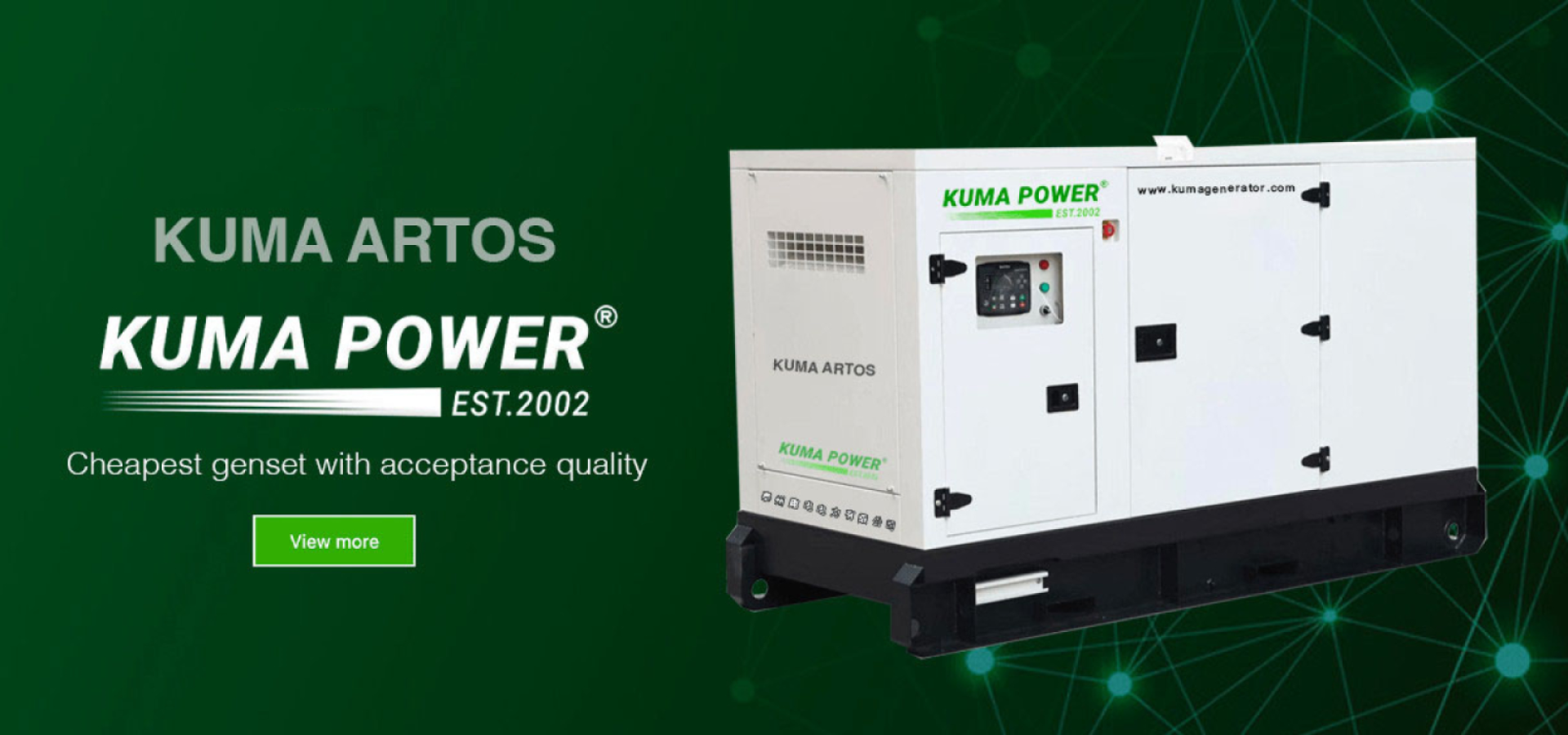 KUMA GENERATOR | CHEAPEST INDUSTRIAL GENSETS